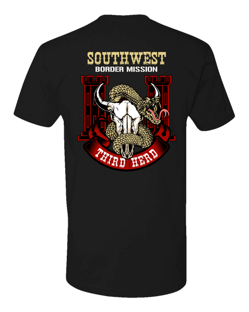 T150: "Third Herd" Eco-Hybrid Ultra T-shirt (MO ARNG, 220th Engineers, – Reloaded Gear Co.