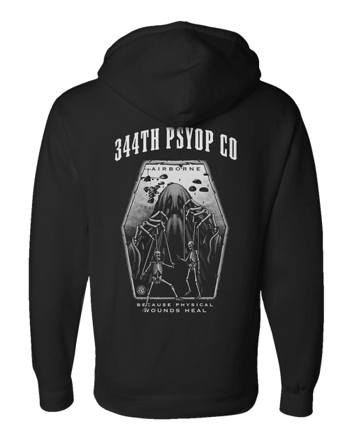 F400: "PSYOP Ghosts" Everyday Hoodie (US Army, 344th PSYOP Co ...
