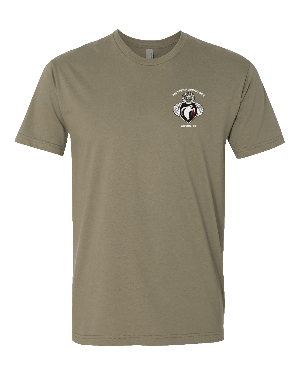 T100: "PSYOP Ghosts" Classic Cotton T-shirt (US Army, 344th PSYOP Co ...