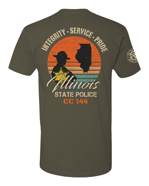 T150: "Integrity, Service, Pride" Eco-Hybrid Ultra T-shirt (Illinois S ...