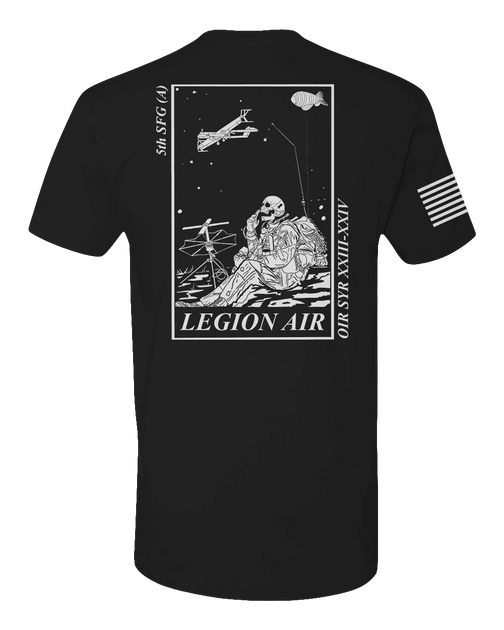 T150: "Legion Air" Eco-Hybrid Ultra T-shirt (US Army, GSB 5th SFG ...