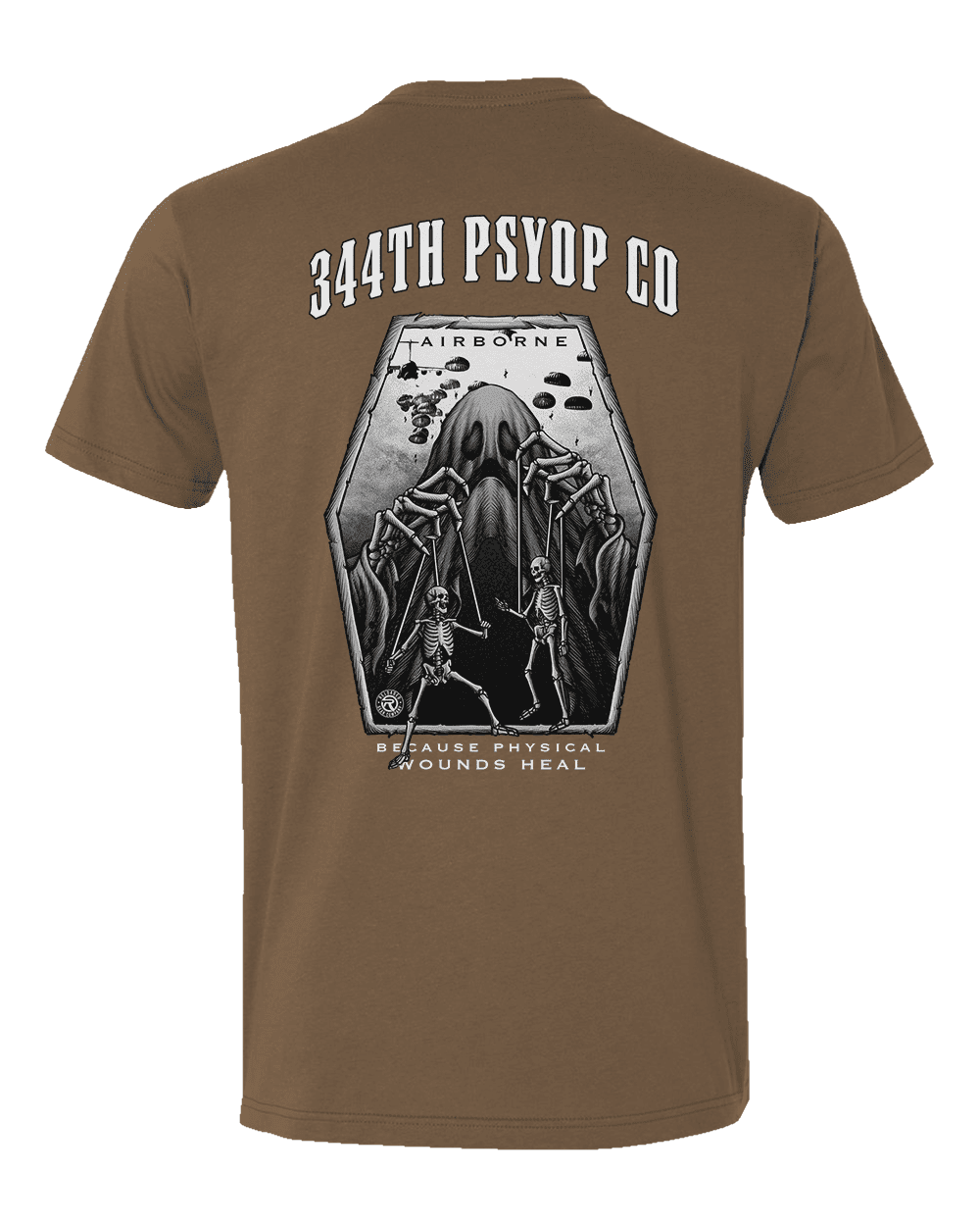 T150: "PSYOP Ghosts" Eco-Hybrid Ultra T-shirt (US Army, 344th PSYOP Co ...
