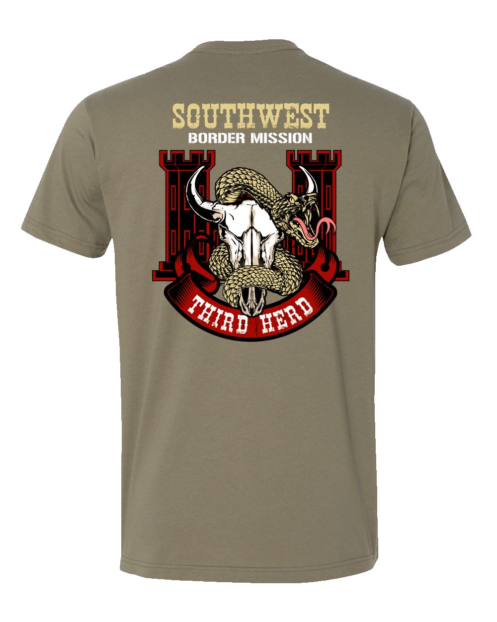 T150: "Third Herd" Eco-Hybrid Ultra T-shirt (MO ARNG, 220th Engineers, – Reloaded Gear Co.